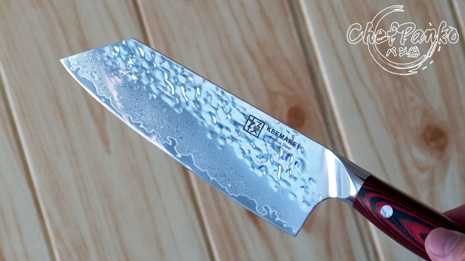 Keemake Bunka Knife From Sunnecko - AUS10 - ChefPanko