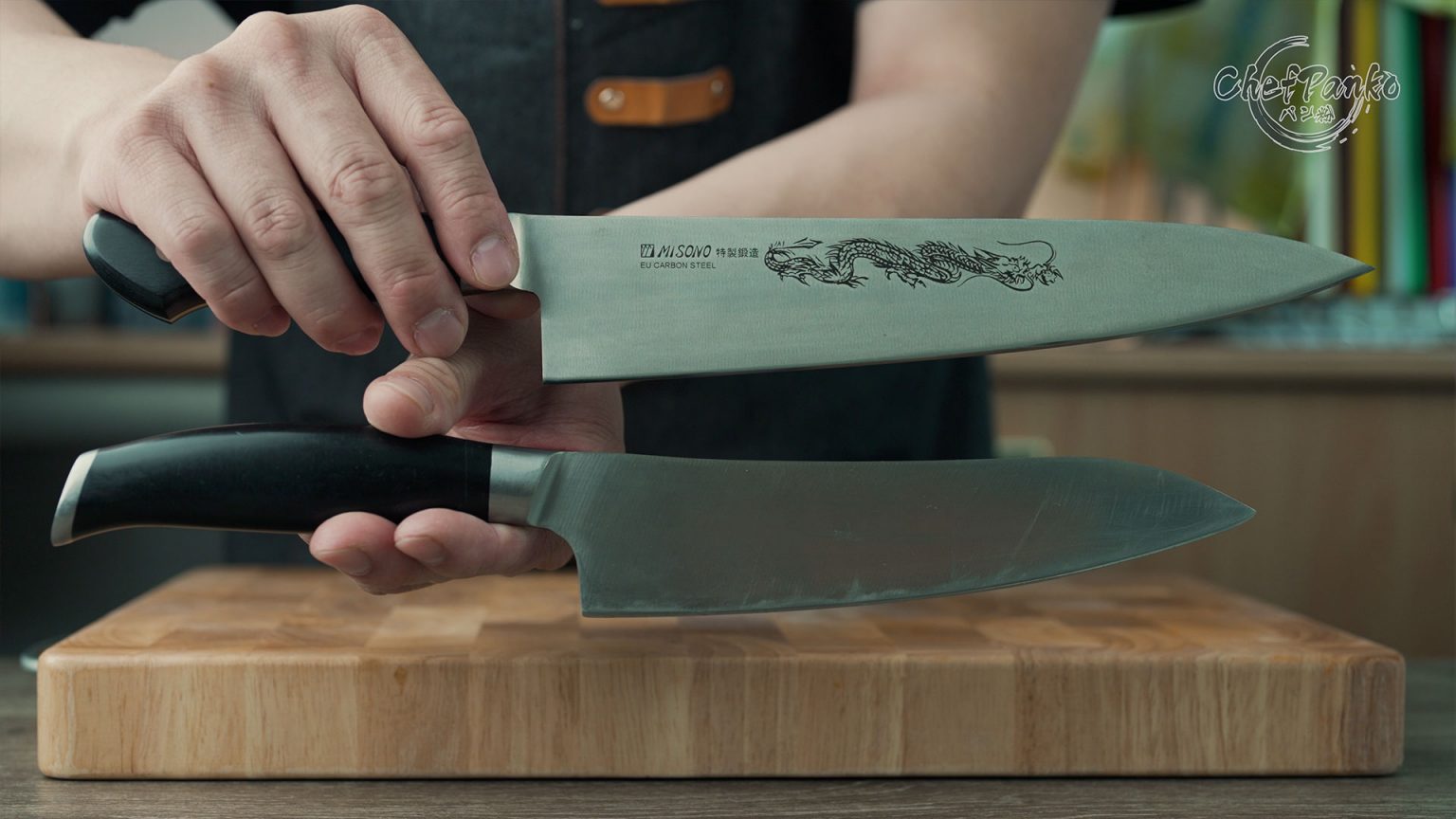 How to hold your Chef's Knife - Knife Gripping Styles - ChefPanko