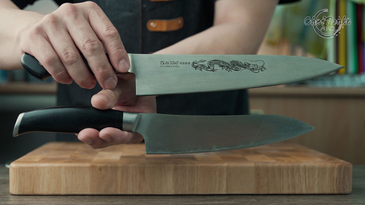 How to hold your Chef's Knife - Knife Gripping Styles - ChefPanko
