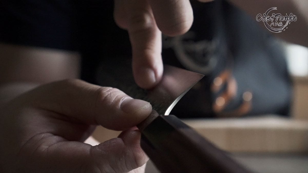 What to look for at a kitchen knife choil - ChefPanko