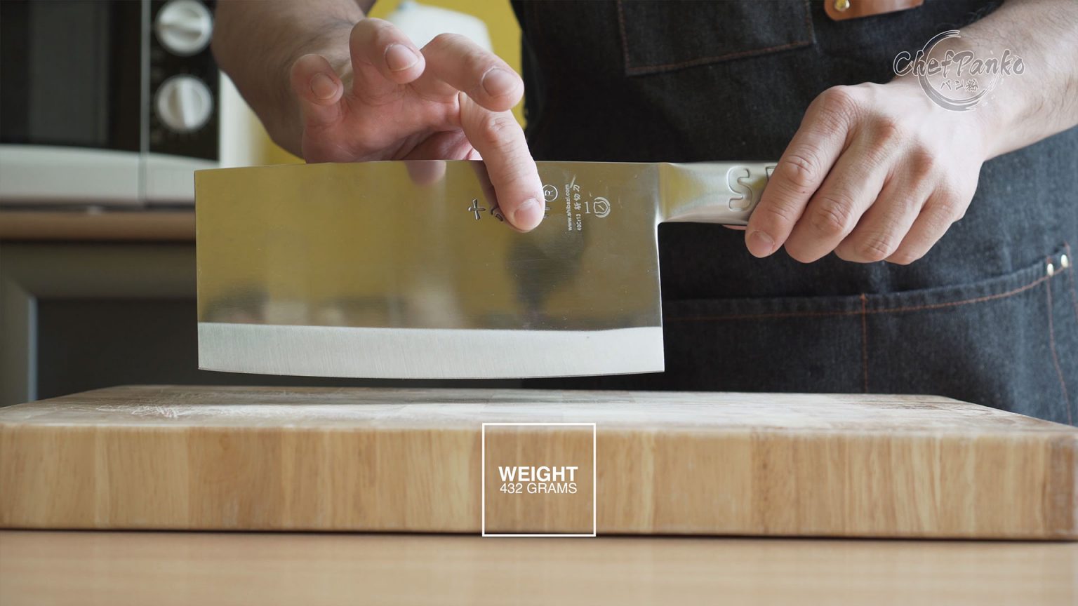 Shi Ba Zi Zuo Chinese Cleaver Review - All Purpose Cleaver P01 - 十八子作 ...