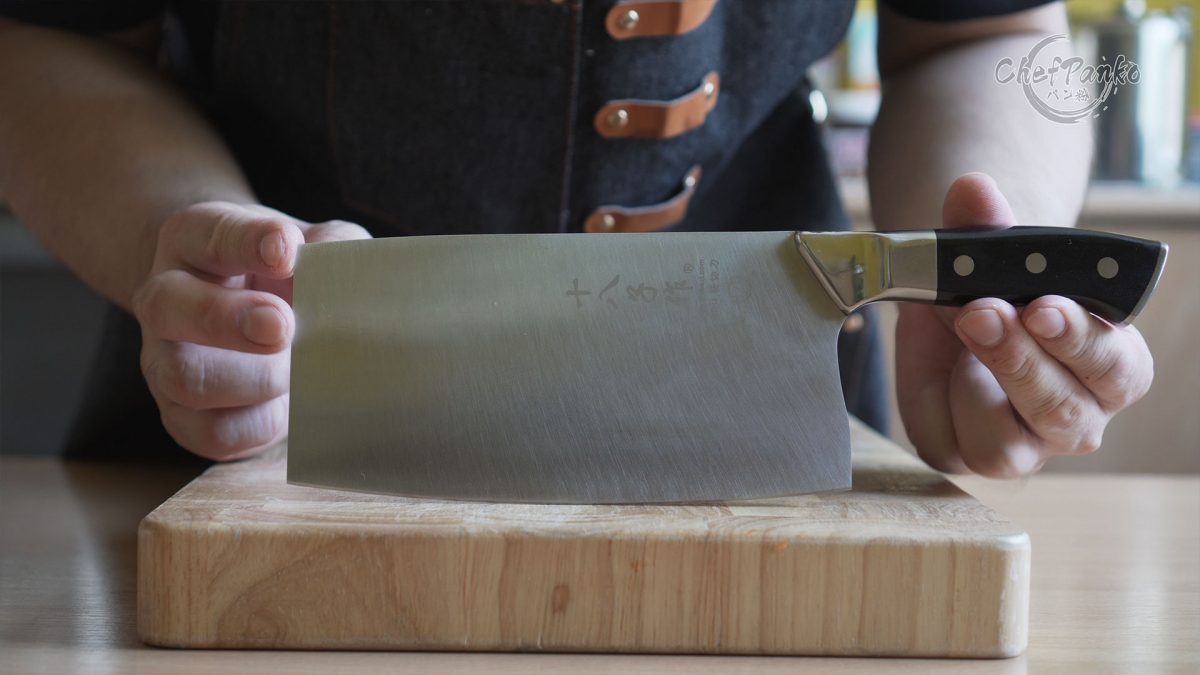 Shi Ba Zi Zuo Chinese Dual/All-Purpose Cleaver X-211 - ChefPanko