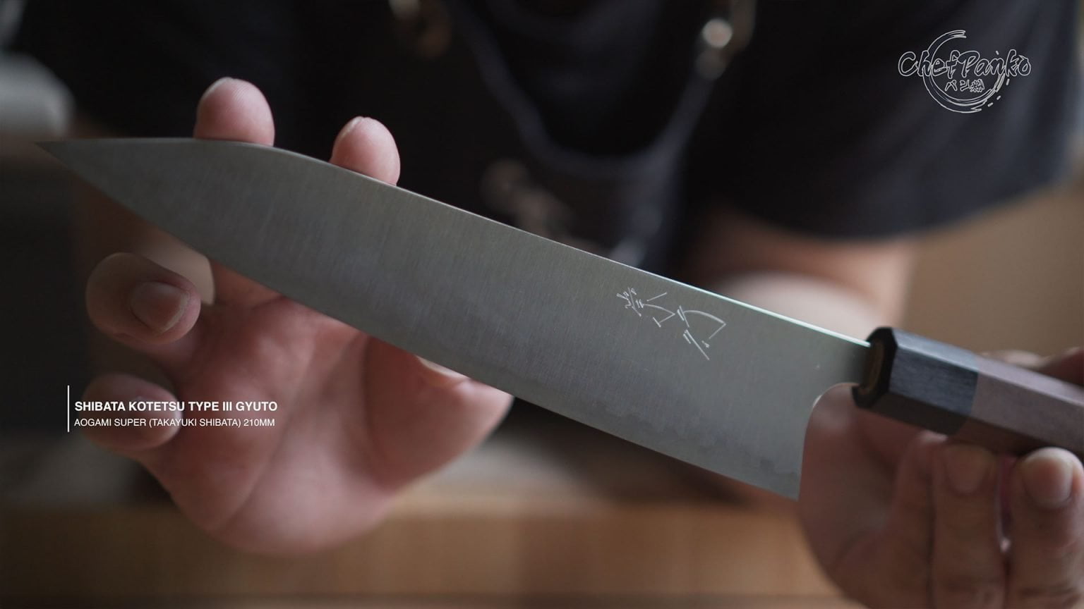 Shibata Kotetsu Type III Gyuto Review - Aogami Super (Takayuki Shibata ...