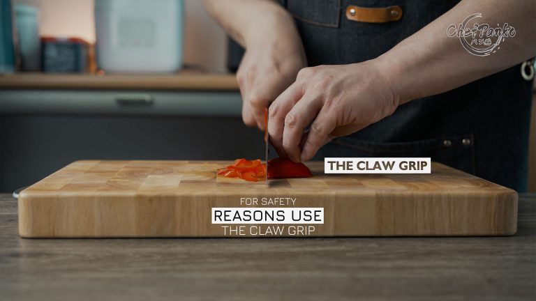 How to hold your Chef's Knife - Knife Gripping Styles - ChefPanko