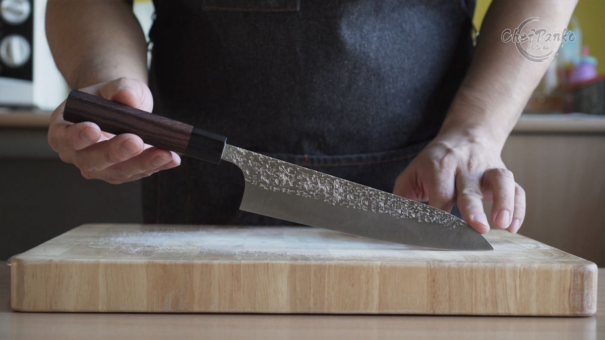 Yu Kurosaki Shizuku Gyuto Review - SG2/R2 - 210mm - ChefPanko