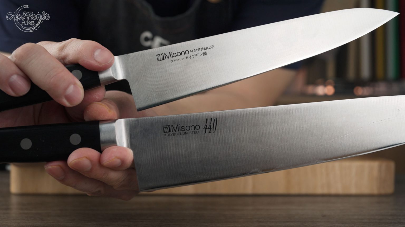 Misono 440 and Misono Handmade Gyuto Review - ChefPanko